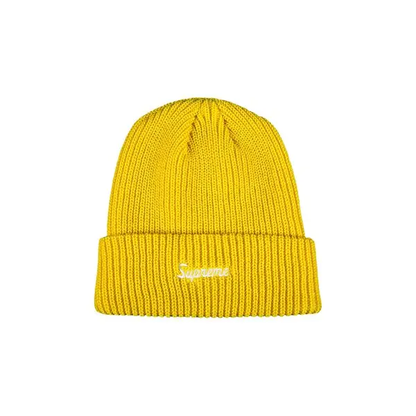 Supreme Loose Gauge Beanie - Yellow