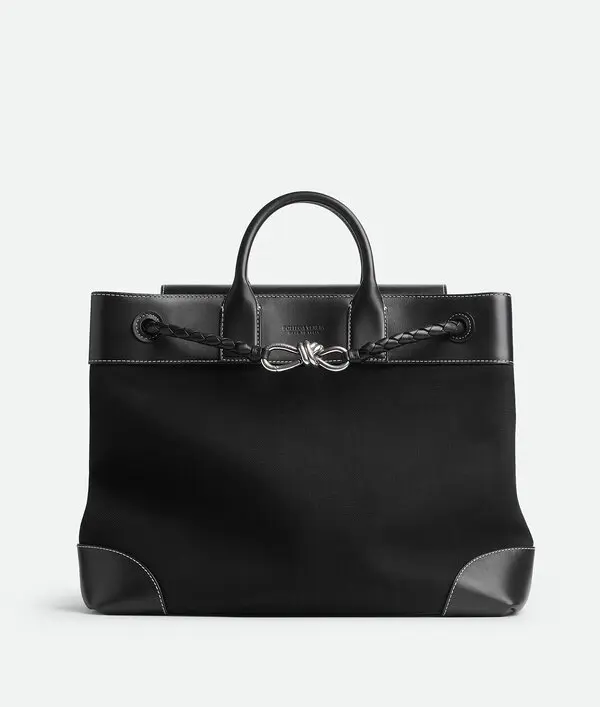 BOTTEGA  VENETA Andiamo Voyager Duffle Bag - Black