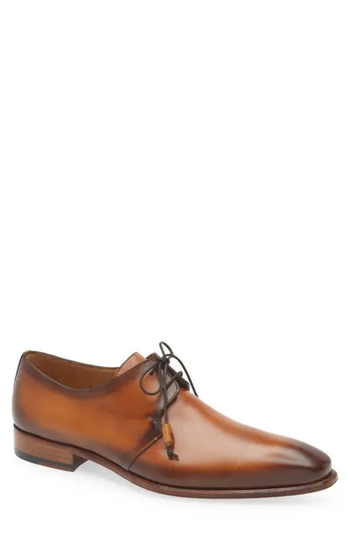 Mezlan Tassel Lace Derby - Cognac