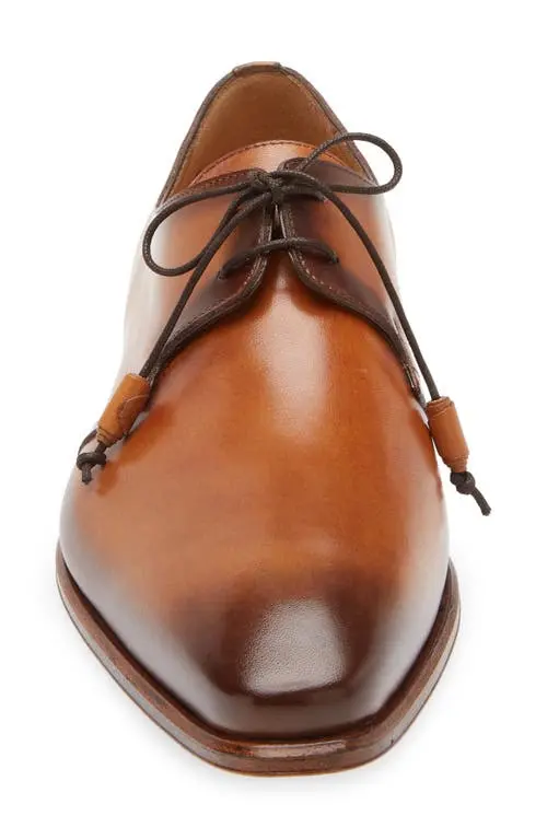 Mezlan Tassel Lace Derby - Cognac