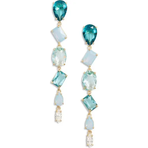 Nadri Palm Springs Drop Earrings - Gold