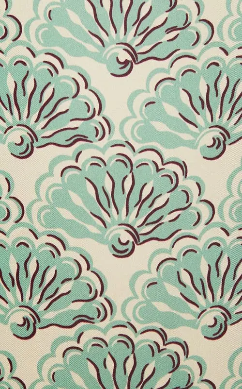 La DoubleJ Muumuu Maxi Dress - Fans Menta