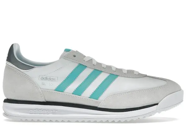 Adidas Sl 72 Rs Mercedes Amg Petronas Formula One Team Sneakers - Cloud White/core Black/silver Metallic
