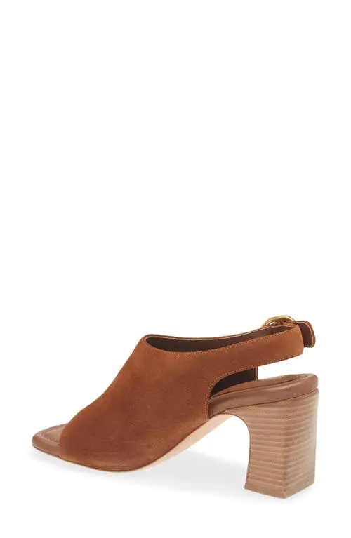 Rag & Bone Gigi Slingback Sandal - Umber Suede