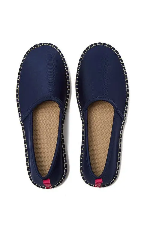 LANDS' END Espadrille Water Shoes - Navy