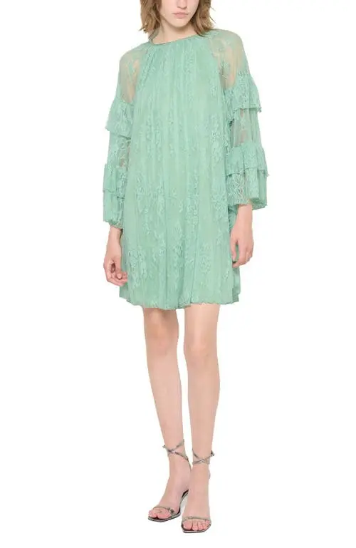 AS By DF As B Y Df Lace Mini Dress
