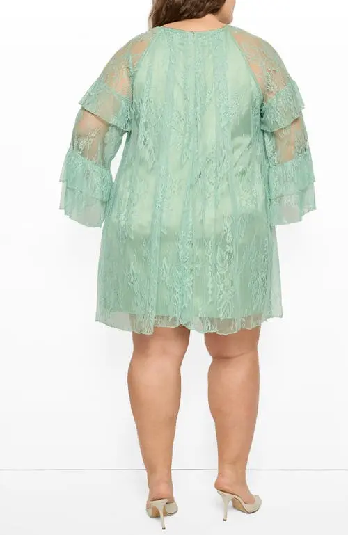 AS By DF As B Y Df Lace Mini Dress