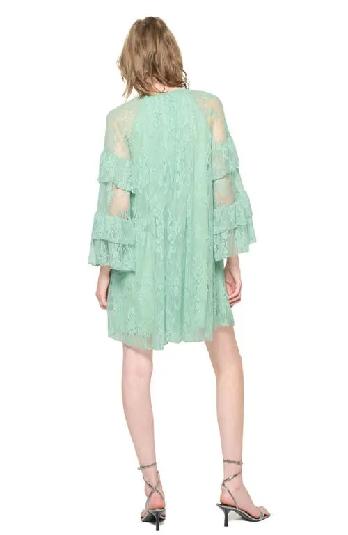 AS By DF As B Y Df Lace Mini Dress