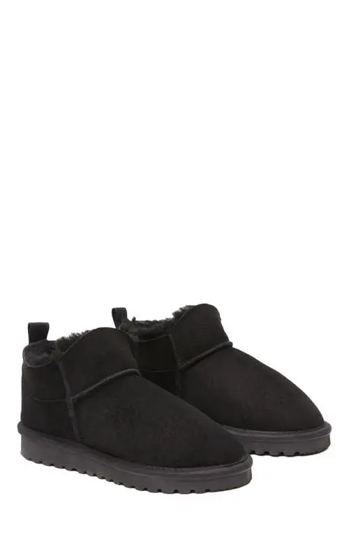CELTIC & CO. Celt Super Shortie Shearling Boots - Black