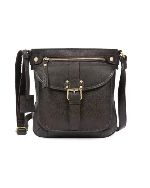 CELTIC & CO. Leather Cross Body Bag