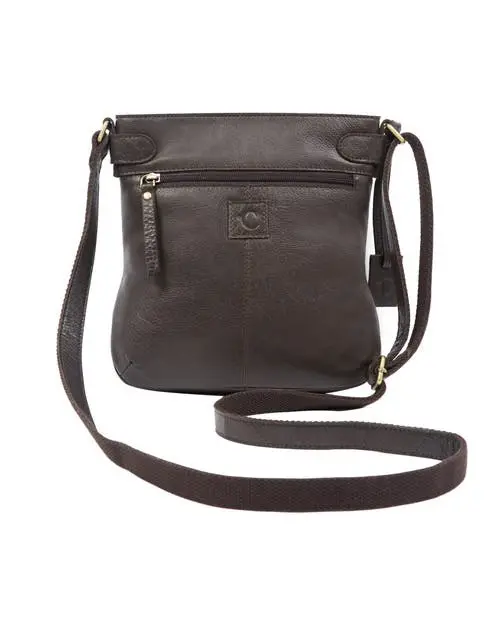 CELTIC & CO. Leather Cross Body Bag