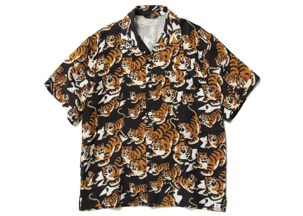 HUMAN MADE Tiger Gauze Aloha Shirt