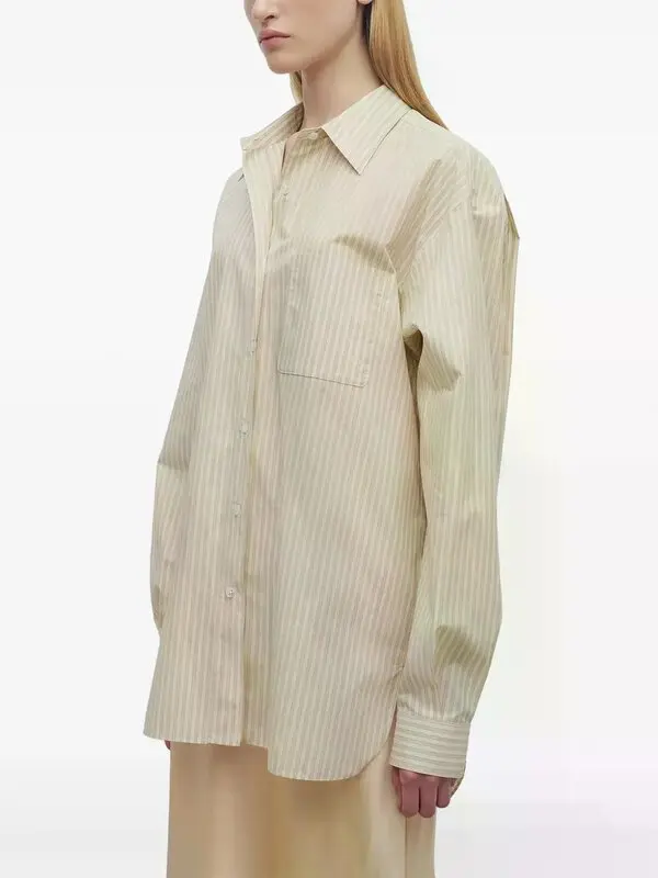 THE ROW Nesson Striped Shirt