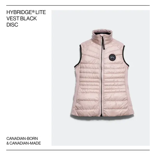 Canada Goose Hybridge Lite Vest - Lucent Rose