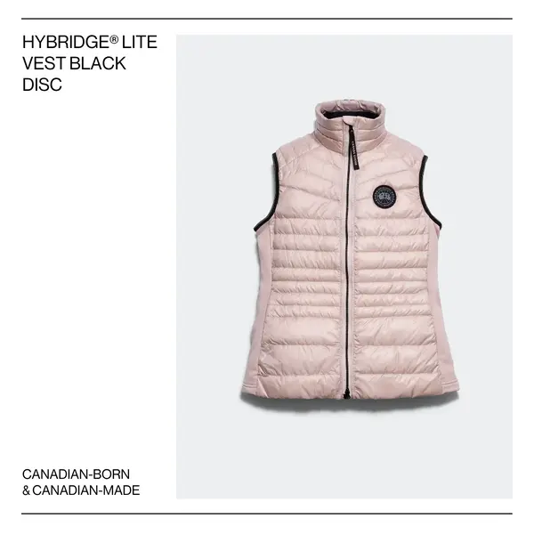 Canada Goose Hybridge Lite Vest - Lucent Rose
