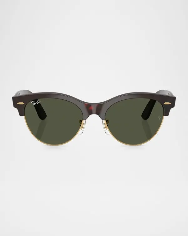 Ray-ban Round Frame Sunglasses - Green