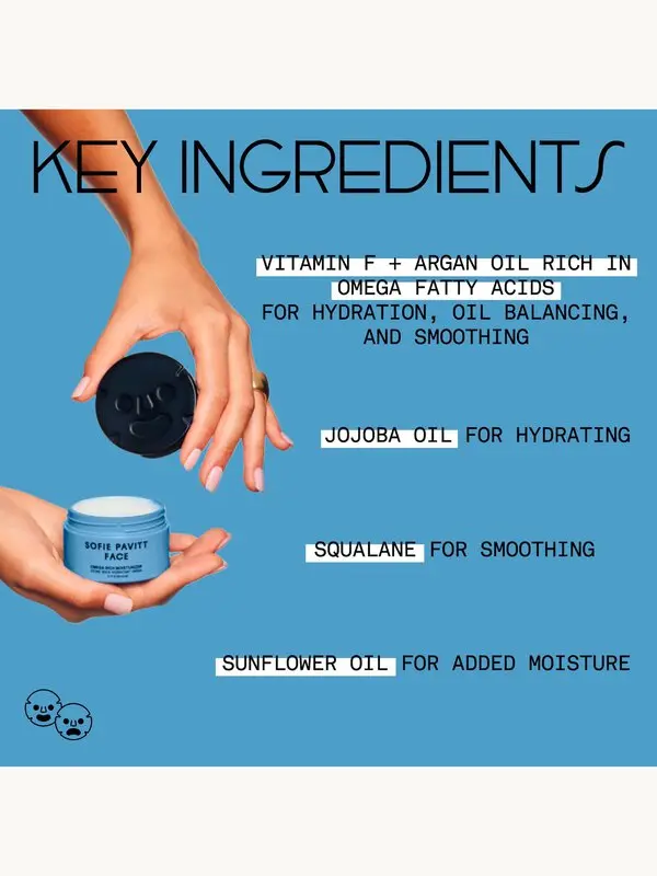 SOFIE PAVITT FACE Omega Rich Moisturizer