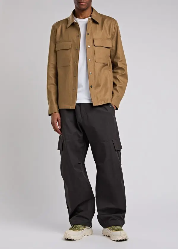 Moncler Callaqui Linen-blend Overshirt