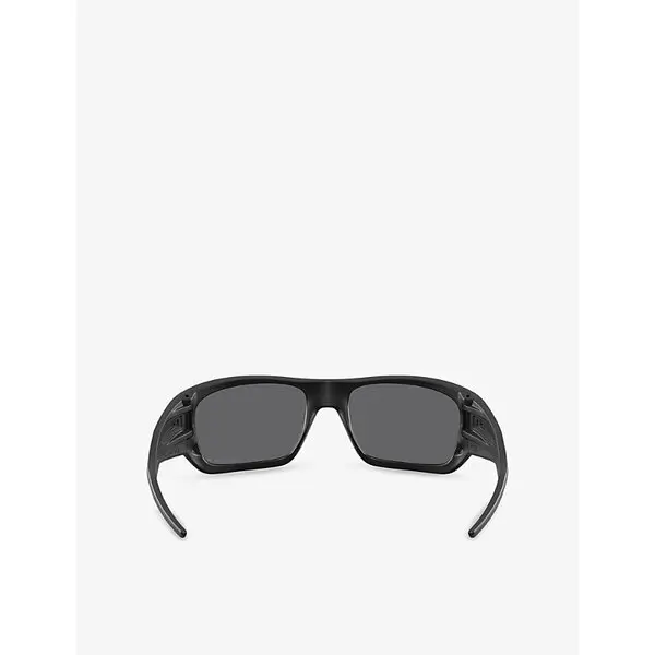 Oakley Masseter Rectangle Sunglasses - Black