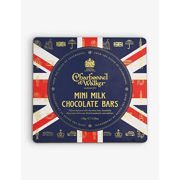 CHARBONNEL ET WALKER Union Jack Milk Chocolate Bar Tin 150g - One-color