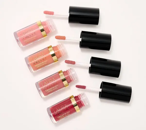 Laura Geller Beauty Treat & Go Lip Oil 4-piece Collection - One-color