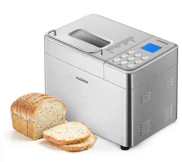 CUCKOO 2-lb Multi-functional Bread Maker With 1 7 Menu Options - One-color