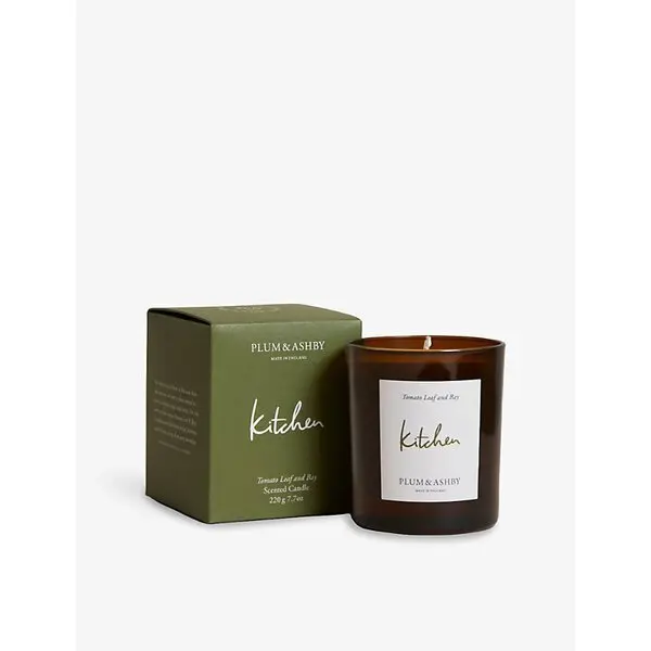 PLUM AND ASHBY Tomato Leaf & Bay Scented Wax Candle 635g - One-color