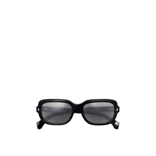 Moncler Suntrap Rectangle Sunglasses - Black