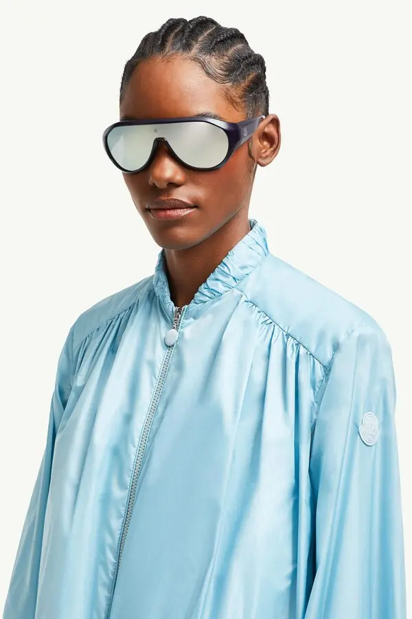 Moncler Bombolle Oval Sunglasses