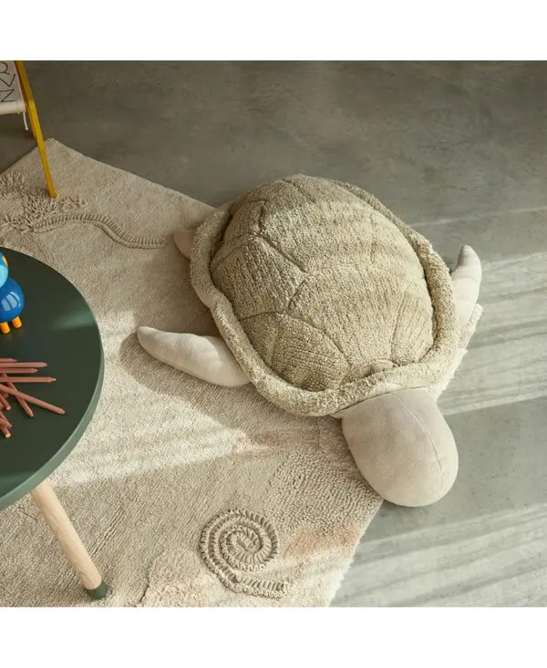 LORENA CANALS Mrs. Turtle Pouf 8" X 3' 9" X 2' 9