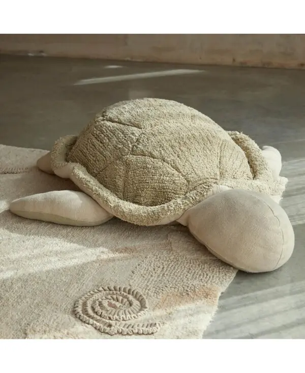 LORENA CANALS Mrs. Turtle Pouf 8" X 3' 9" X 2' 9