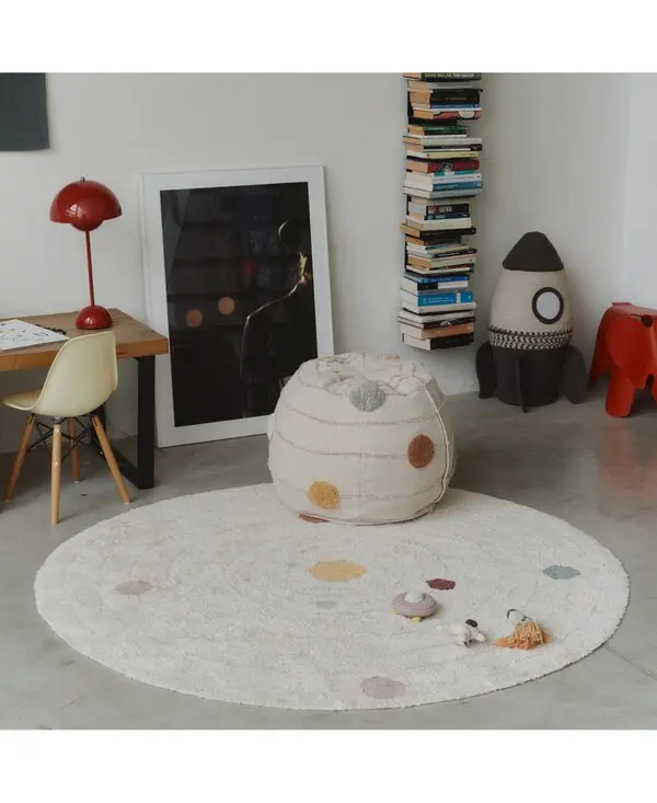 LORENA CANALS Solar System Pouf 1 8" X 1 6