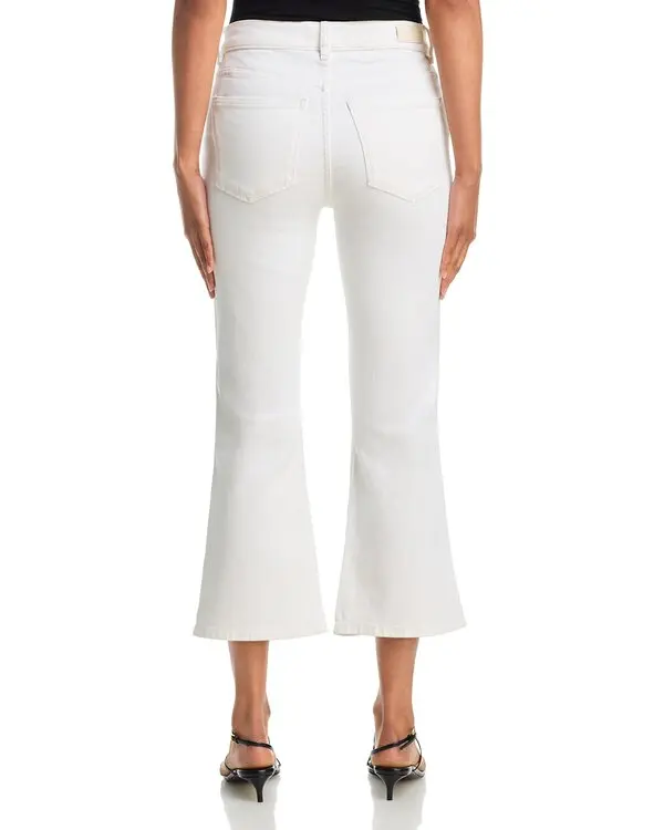 DL1961 Petite Bridget Crop Instasculpt High-rise Bootcut Jeans