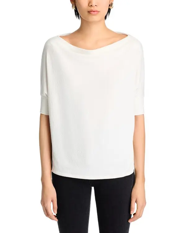 SIX FIFTY Short Sleeve Top - Ivory
