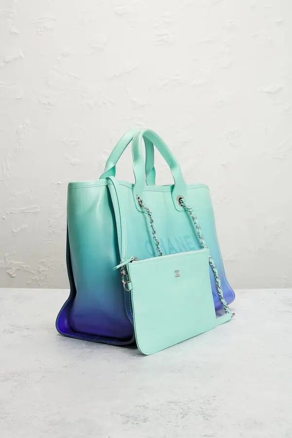Chanel Deauville Mm Tote Bag