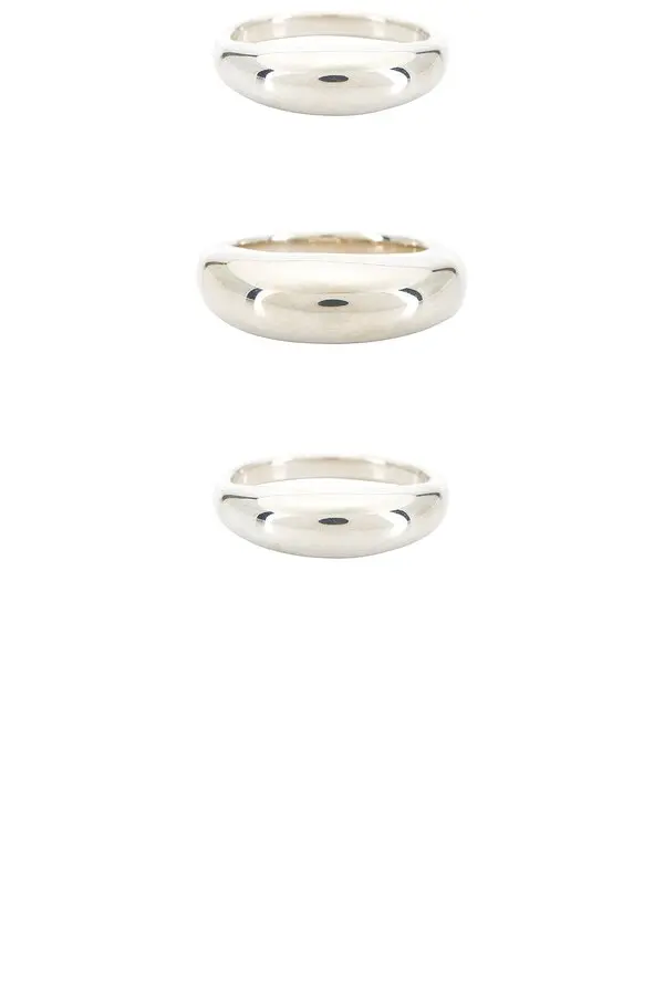 SOPHIE BUHAI Stacking Ring Set Of 3 - Sterling Silver