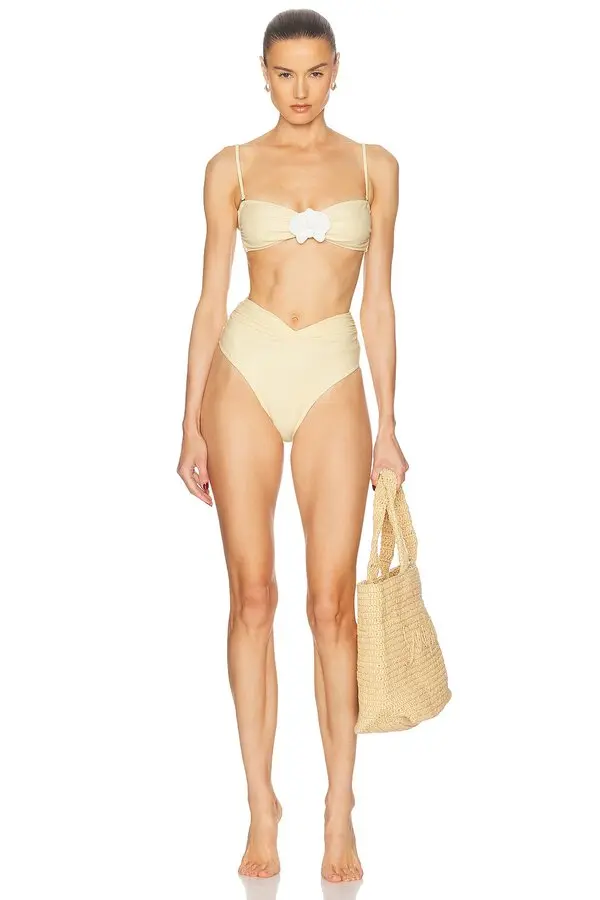 SHANI SHEMER Claire Bikini Bottom - Butter