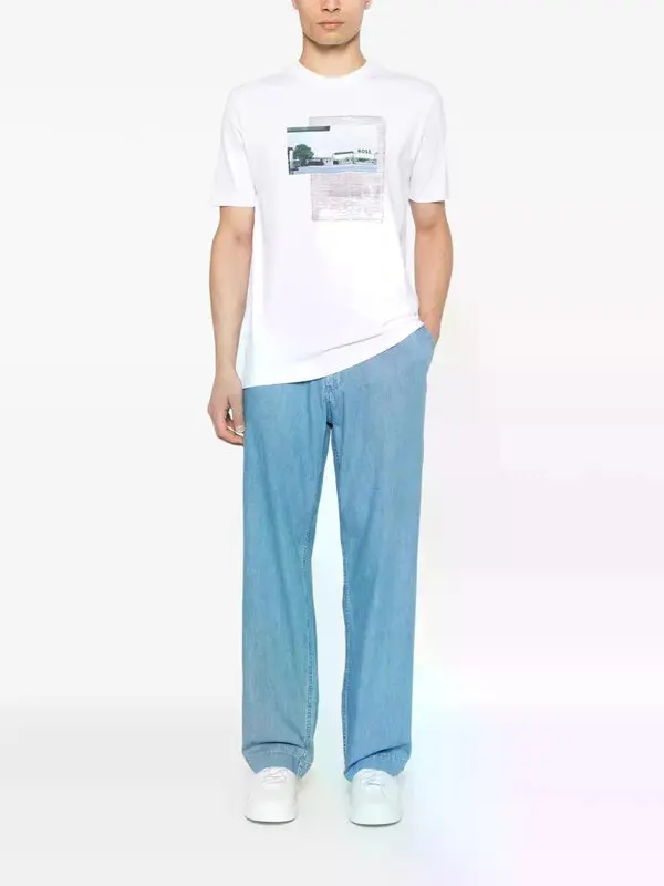 BOSS Photograph-print T-shirt
