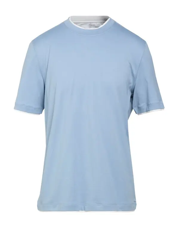 Brunello Cucinelli T-shirt Size Cotton - Blue