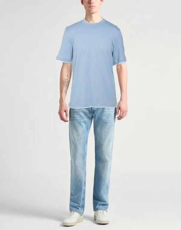 Brunello Cucinelli T-shirt Size Cotton - Blue