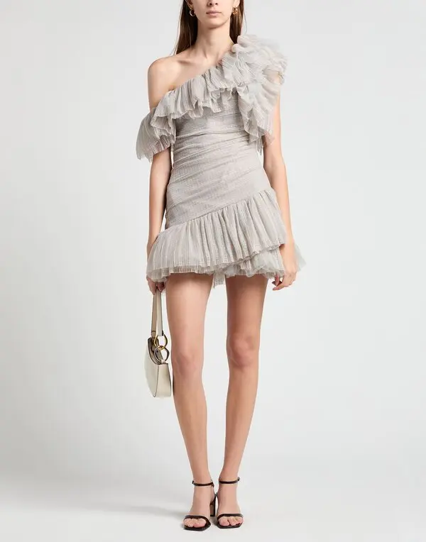 Elisabetta Franchi One-shoulder Mini Dress