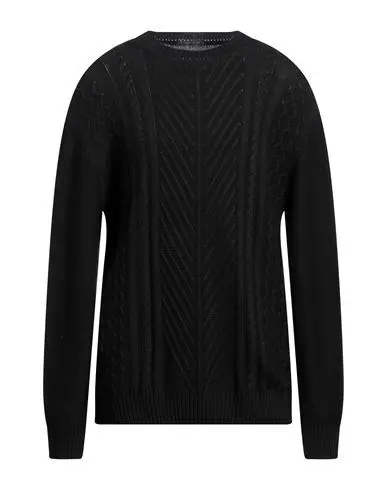 LOW BRAND Knitted Sweater - Black