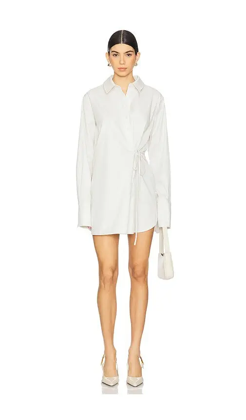 EAVES Bibas Mini Shirt Dress