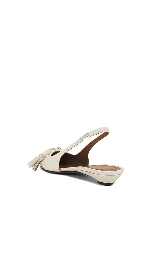 ATP ATELIER Molvena Nappa Slingback Flats