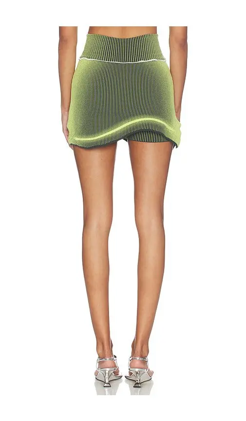 Ph5 Gen 11 Compression Tennis Skort - Chrome Green