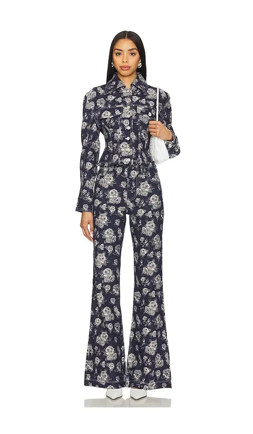 YUHAN WANG Rose Slim Fit Jacket