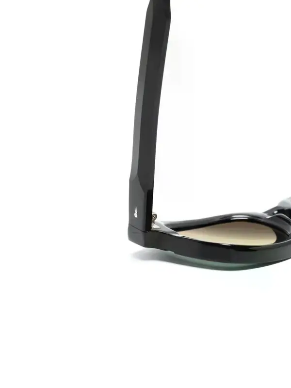 AHLEM Champ De Mars Square-frame Sunglasses - Black