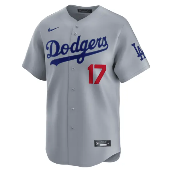 Nike Shohei Ohtani Los Angeles Dodgers Dri-fit Adv Mlb Limited Jersey - Grey