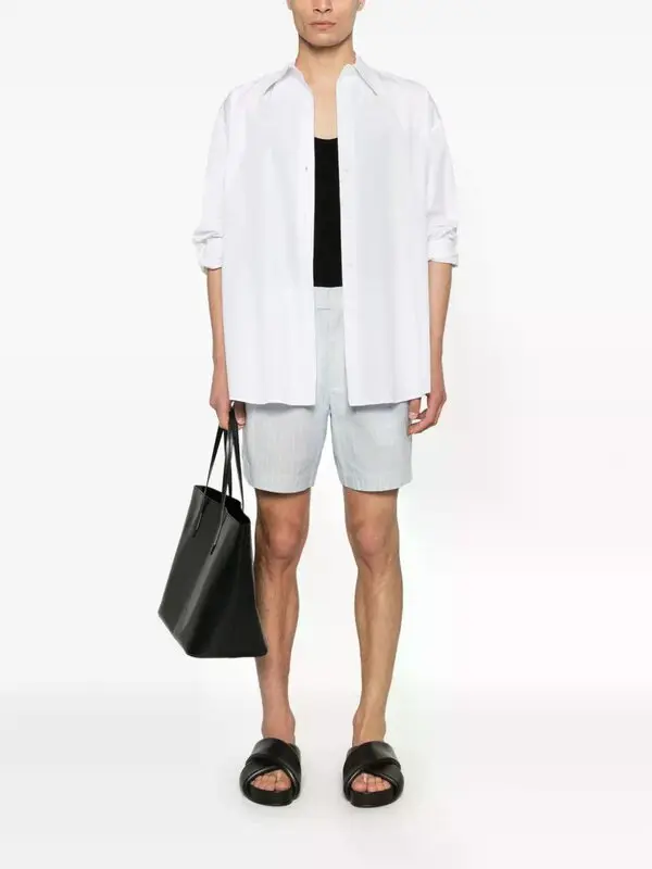 Simkhai Pinstriped Shorts