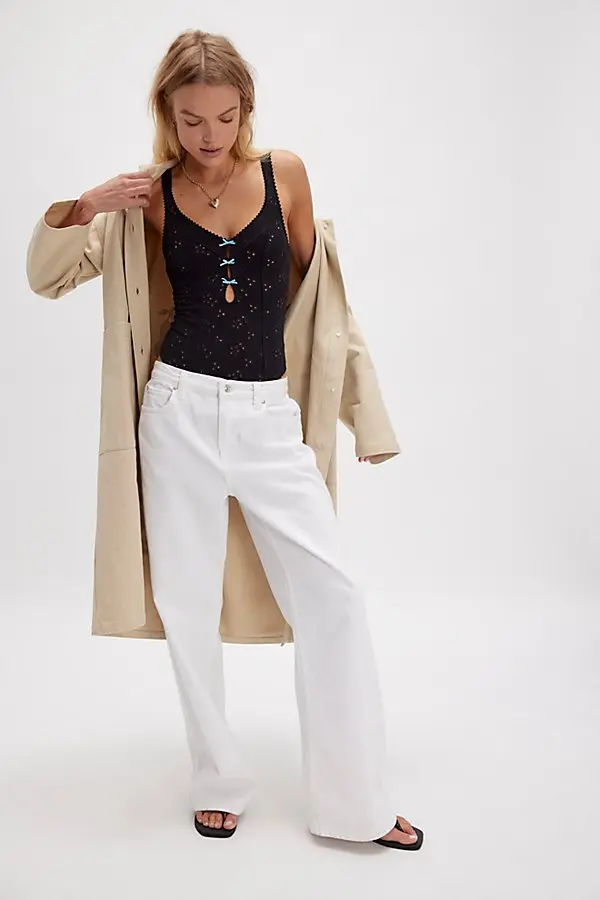Free People Full Bloom Bodysuit
